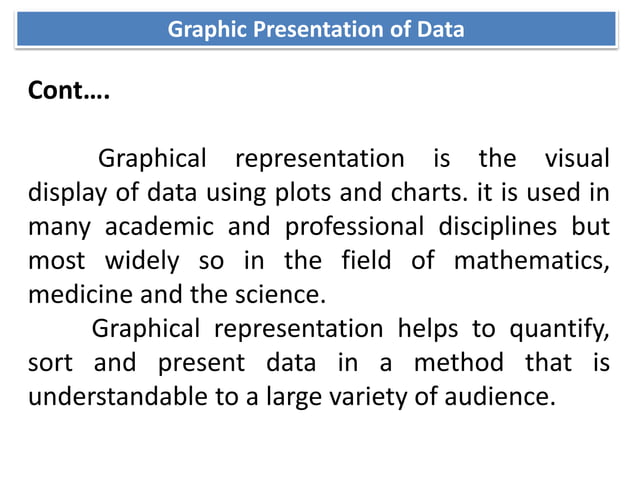 Numerical & graphical presentation of data | PPTX