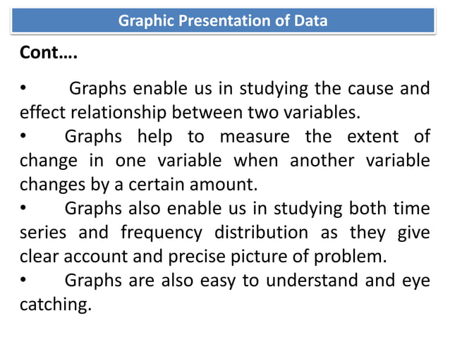 Numerical & graphical presentation of data | PPTX
