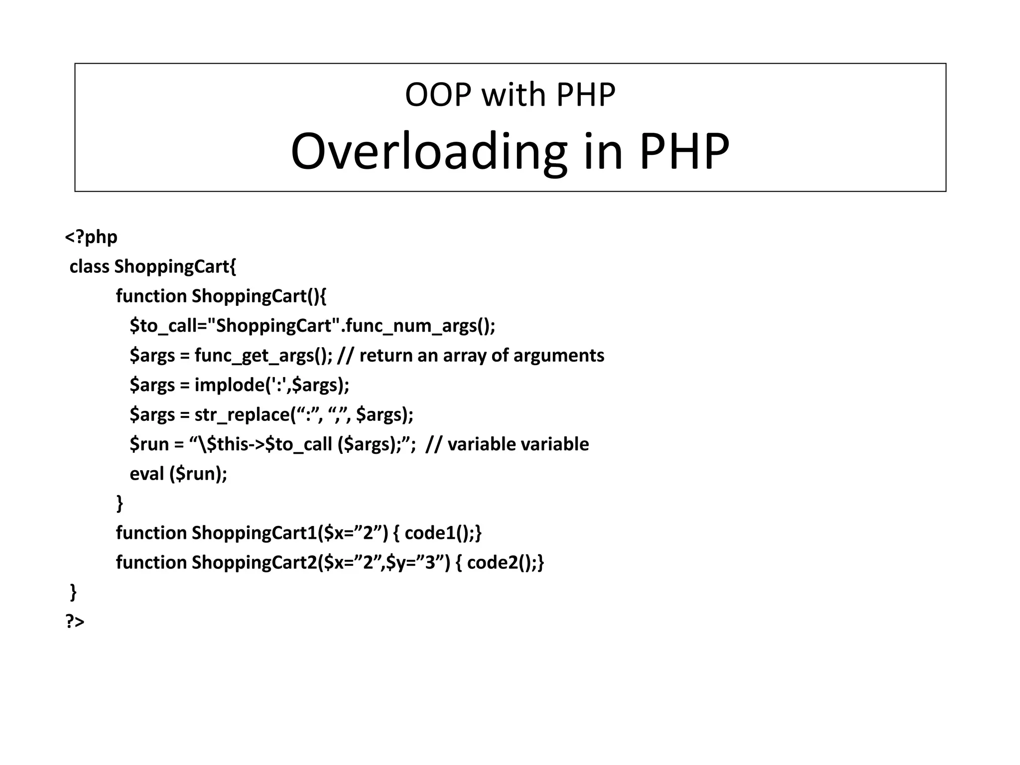 Lecture-10_PHP-OOP.pptx | Free Download