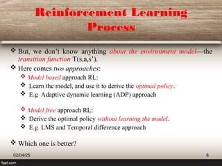 Lecture -10 AI Reinforcement Learning.ppt
