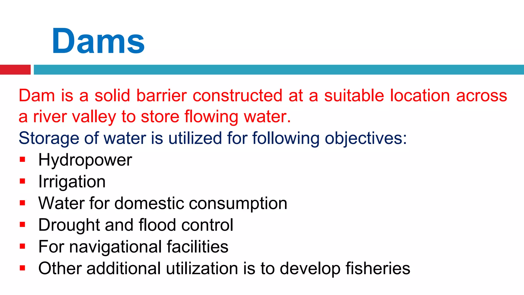 Geology of Dams | PPTX