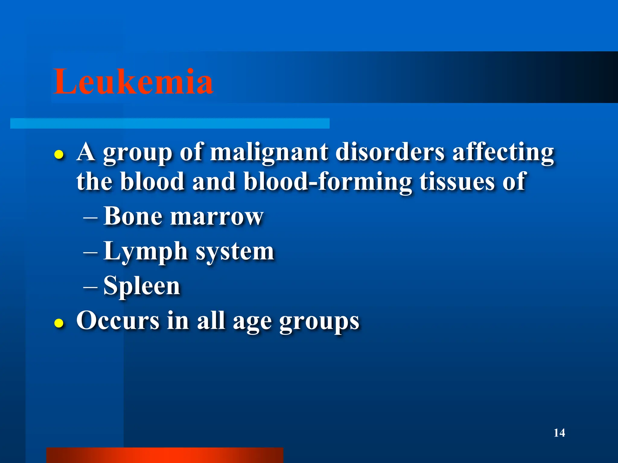 Lecture-11-Benign qualitative white blood cell disorders; benign ...
