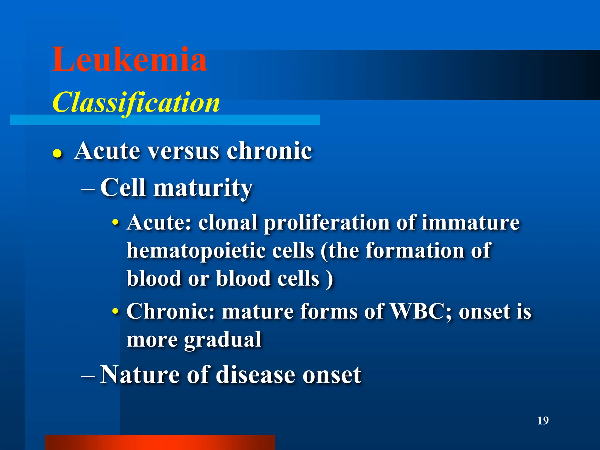 Lecture-11-Benign qualitative white blood cell disorders; benign ...