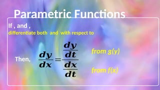 Derivatives of Parametric-Functions.pptx