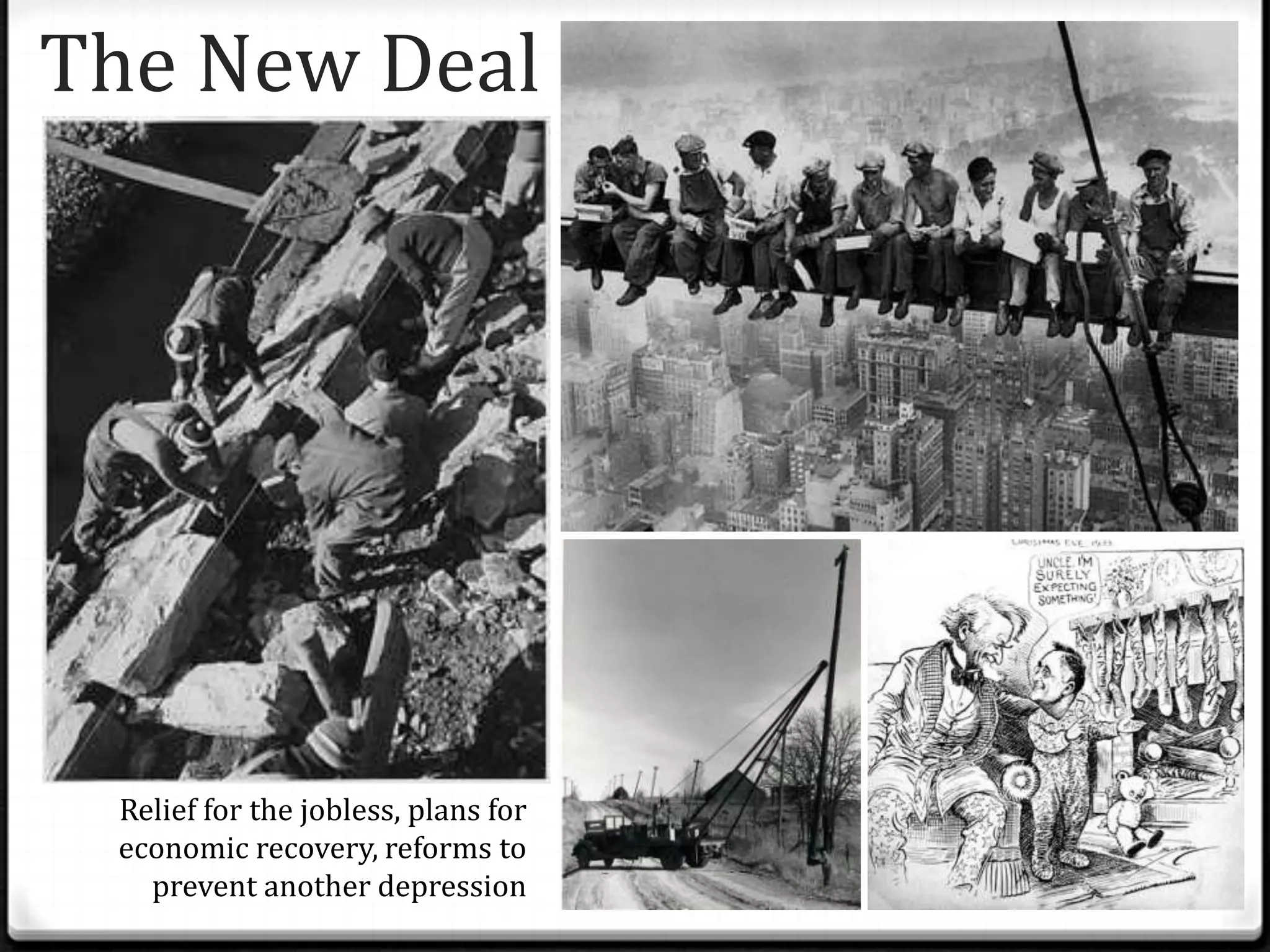 US History: 1920s, 1930s, and the New Deal | PPTX | Economy | Business ...