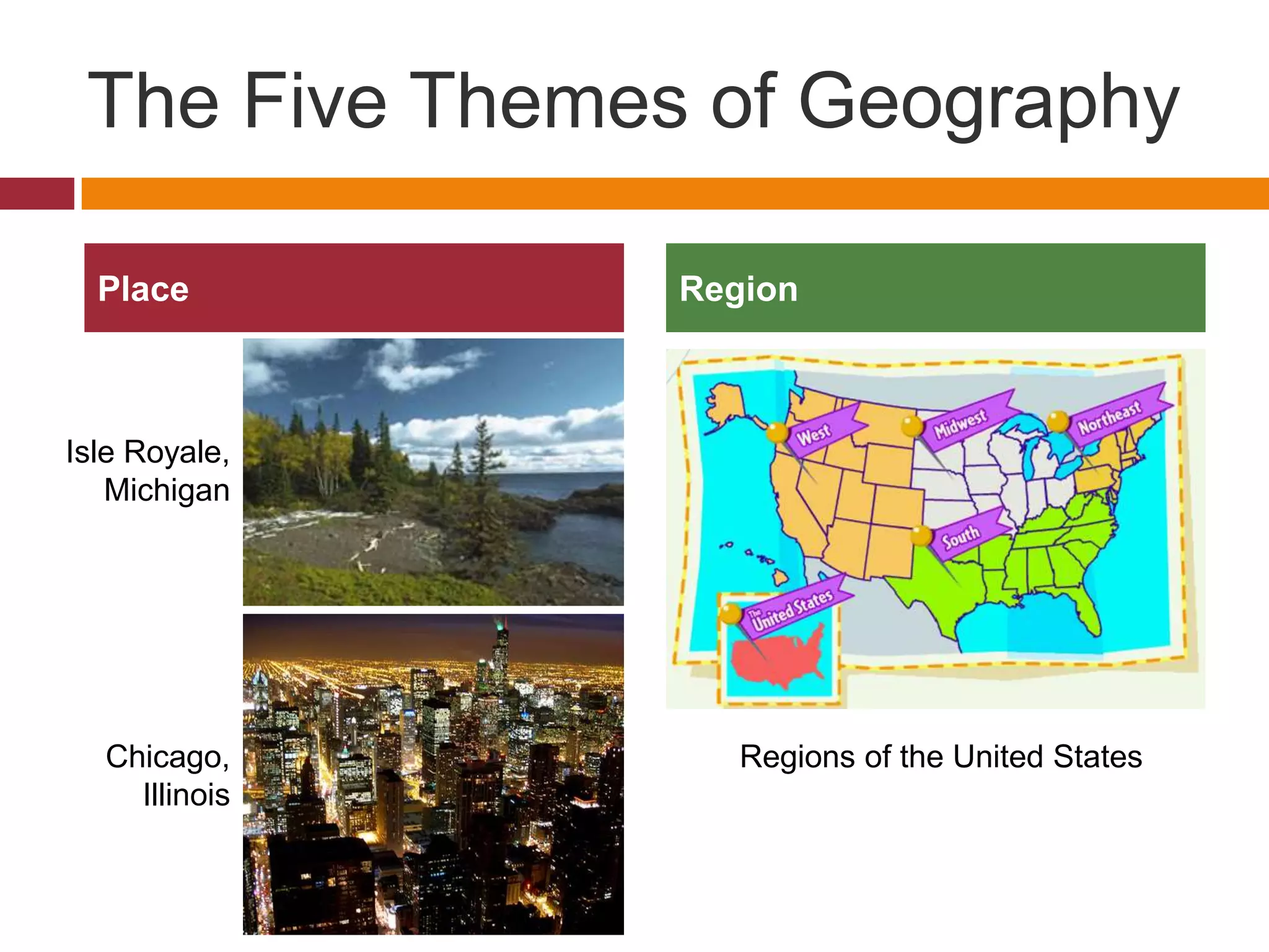 Geography: Intro to Geography and the Themes | PPT
