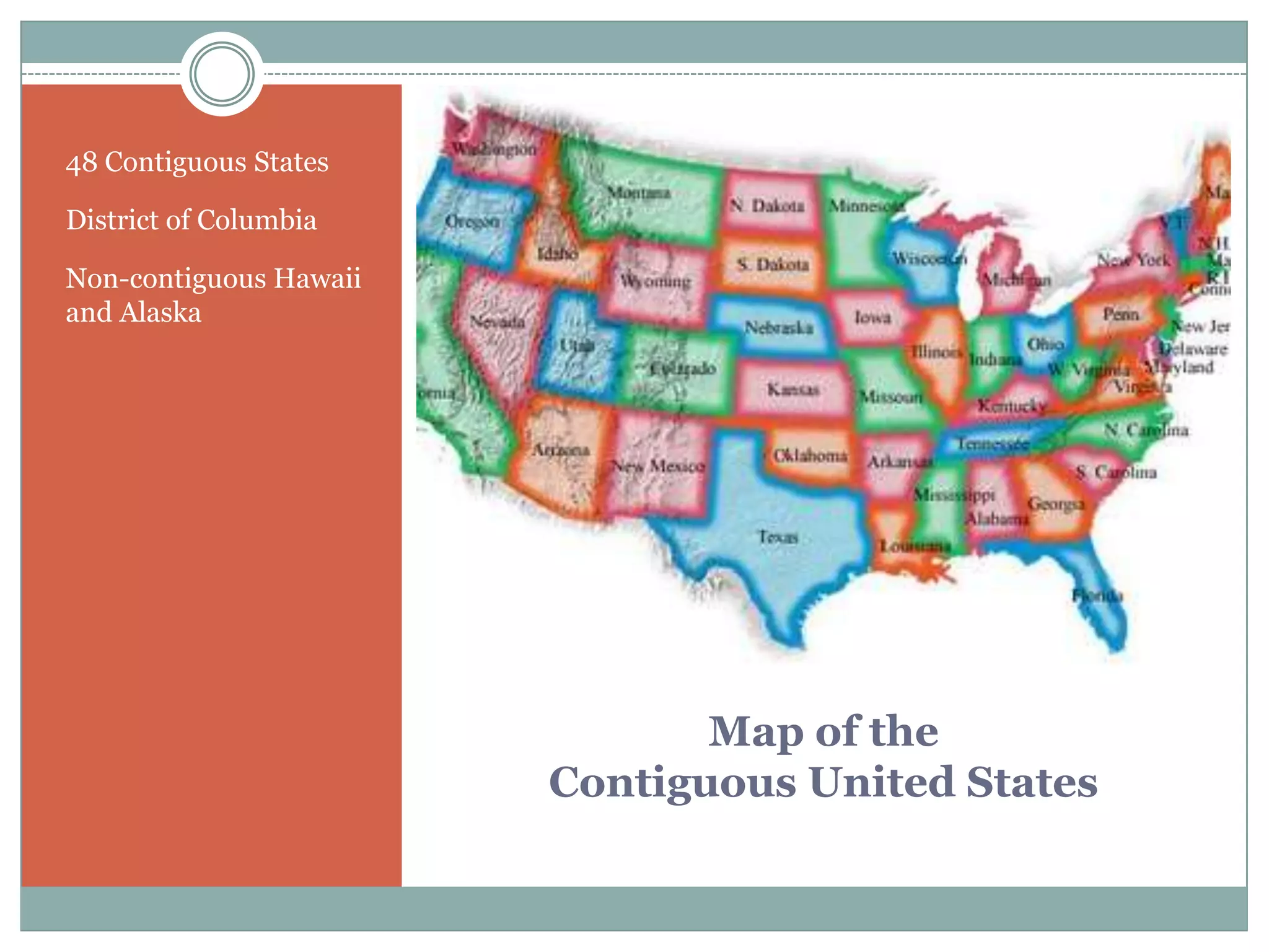 Geography: Geography of the United States | PPTX