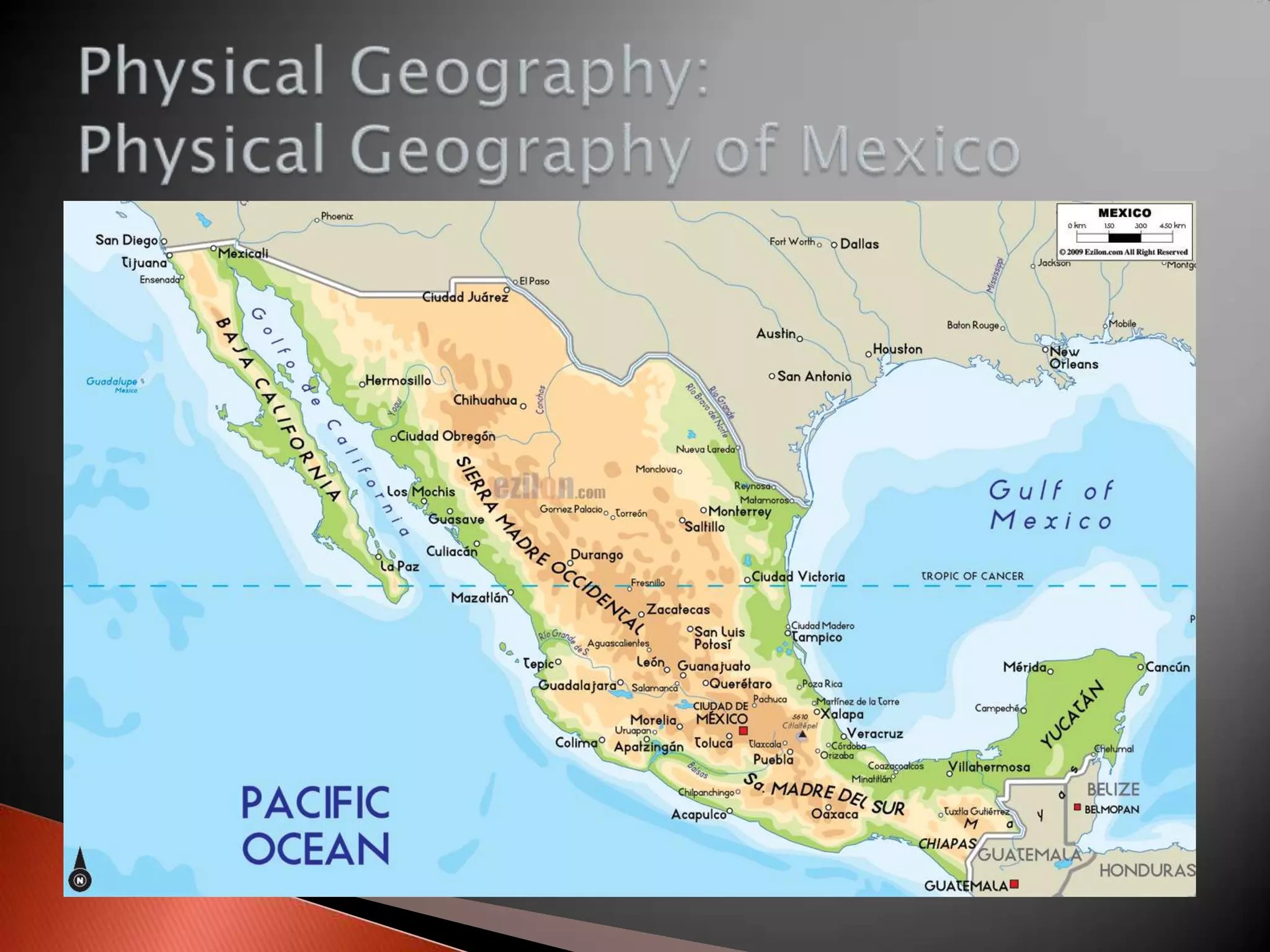 Geography: Geography of Central America and the Caribbean | PPTX ...