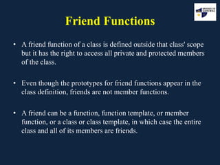 Lecture-11 Friend Functions and inline functions.pptx