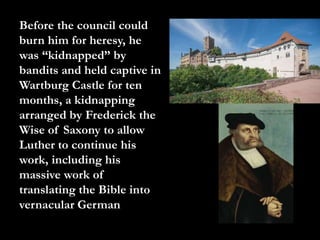 Lecture 11; martin luther | PPT