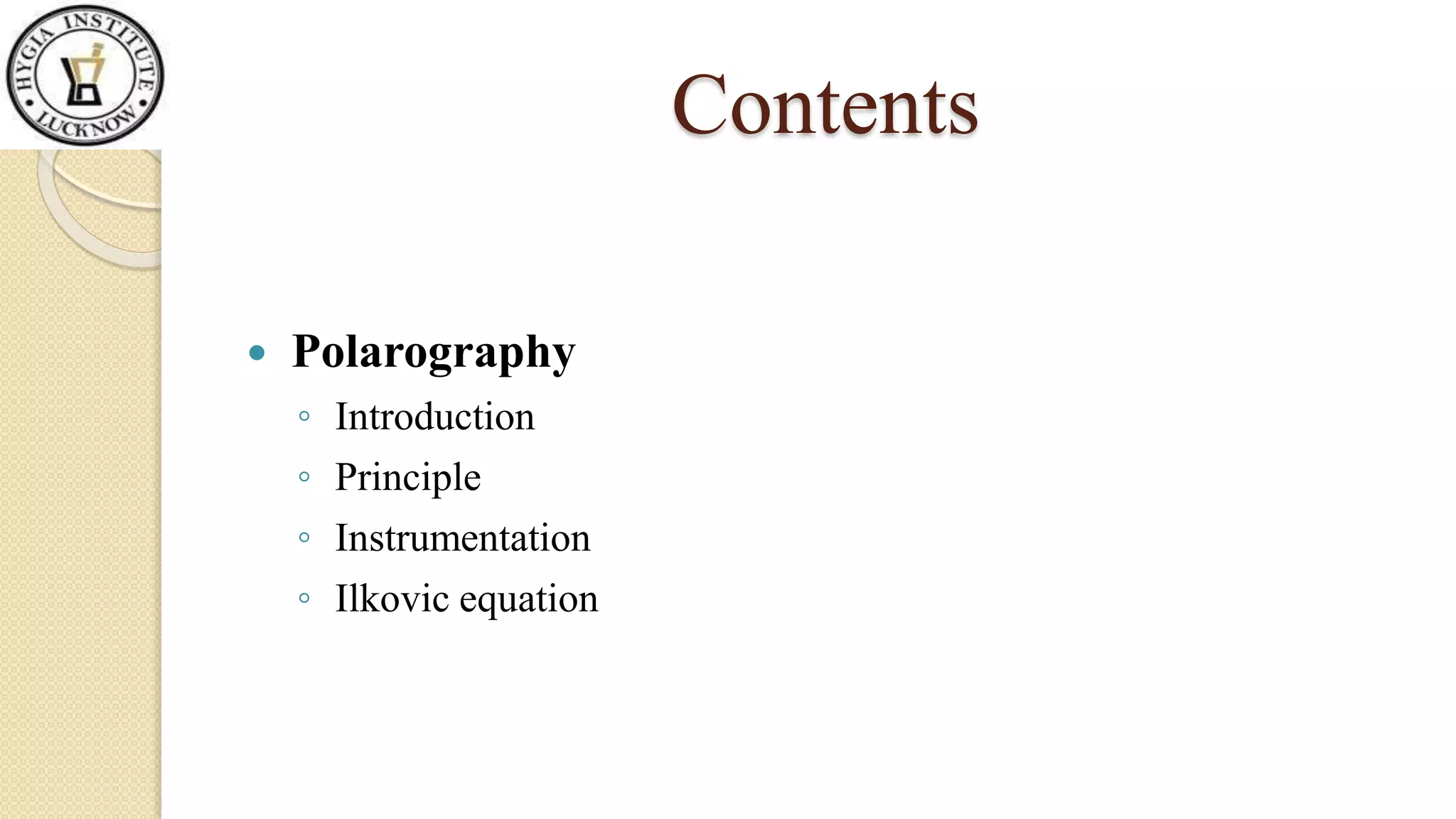 Lecture - 11 Polarography.pptx