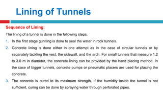 Tunnelling | PPTX