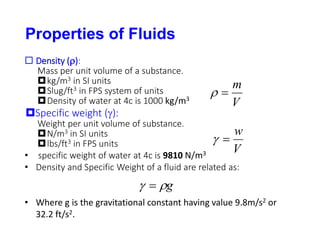 Lecture 1+2-fluid properties | PPT