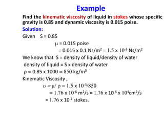Lecture 1+2-fluid properties | PPT
