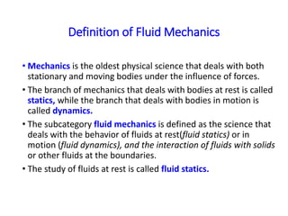 Lecture 1+2-fluid properties | PPT