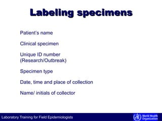 Lecture 12-laboratory and field investigation | PPT