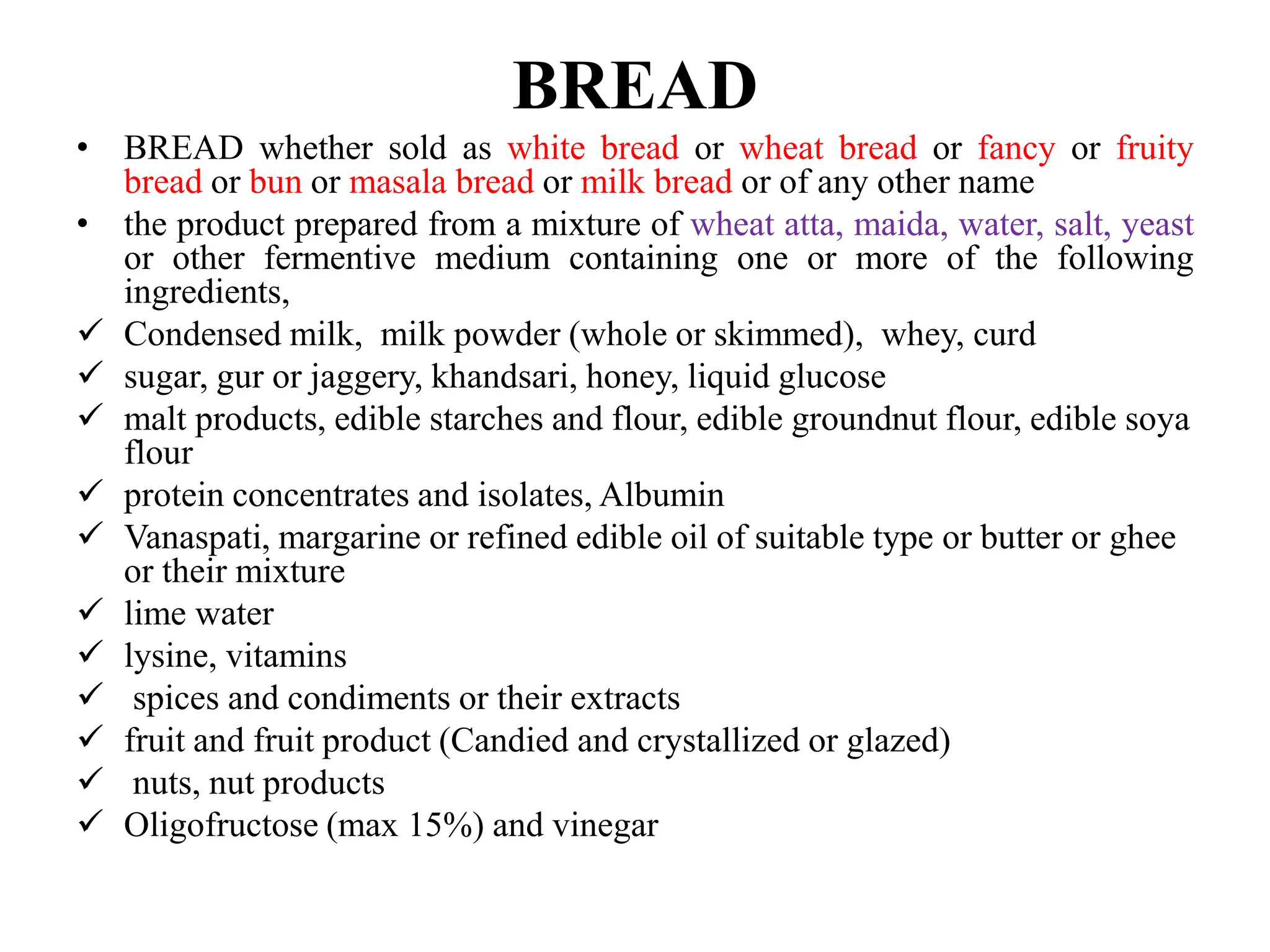 Bakery science and Confectionery Technology | PPTX