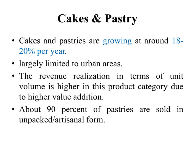 Bakery science and Confectionery Technology | PPTX