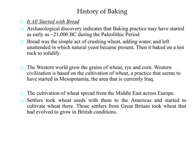 Bakery science and Confectionery Technology | PPTX