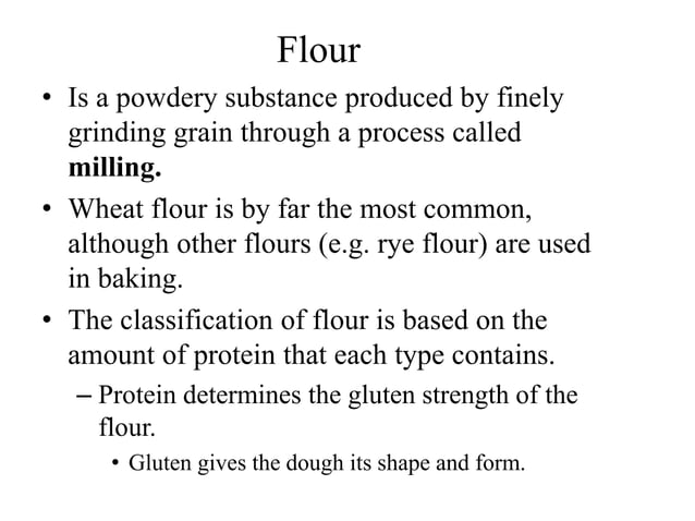 Bakery science and Confectionery Technology | PPTX