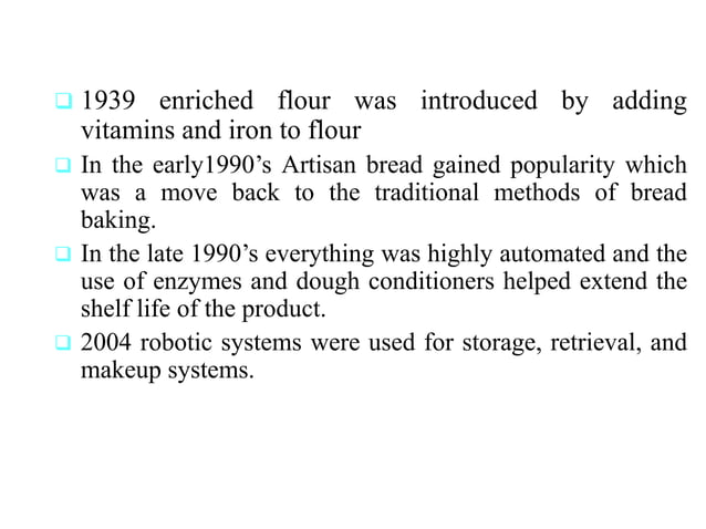 Bakery science and Confectionery Technology | PPTX