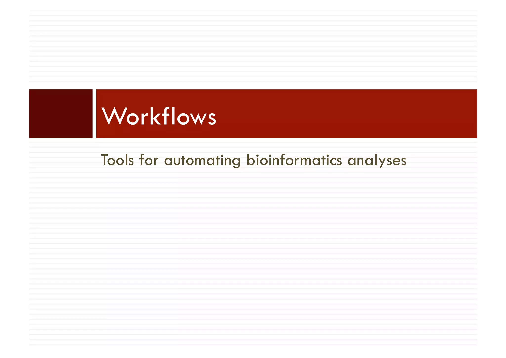 The Galaxy bioinformatics workflow environment | PDF