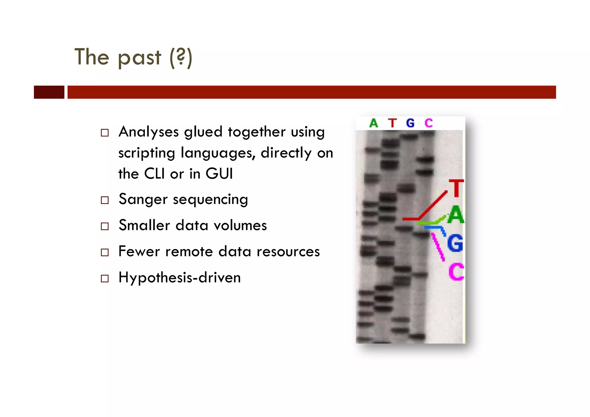 The Galaxy bioinformatics workflow environment | PDF