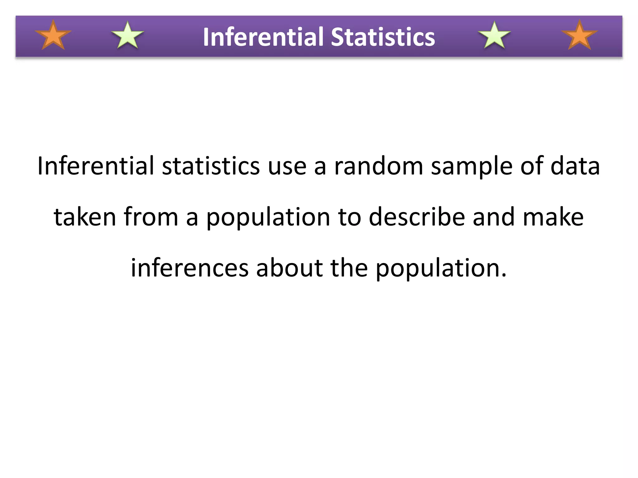 Concept of Inferential statistics | PPTX