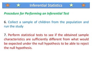Concept of Inferential statistics | PPTX