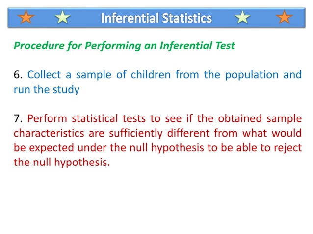 Concept of Inferential statistics | PPTX
