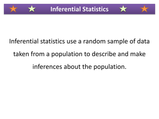 Concept of Inferential statistics | PPTX
