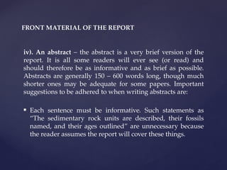 Lecture-12 Geological Field Report Writing.pptx