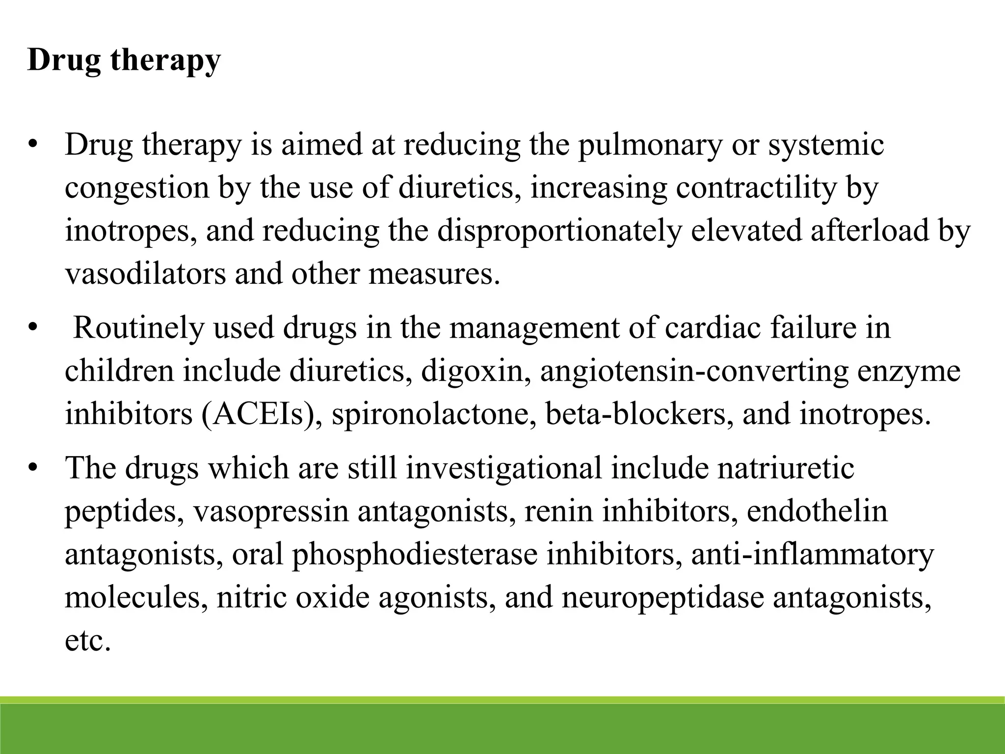 Lecture- 13. Congestive Cardiac Failure in Children | PPTX