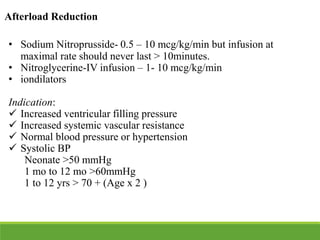 Lecture- 13. Congestive Cardiac Failure in Children | PPTX