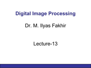 Color Image Processing,Digital Image processing | PPT