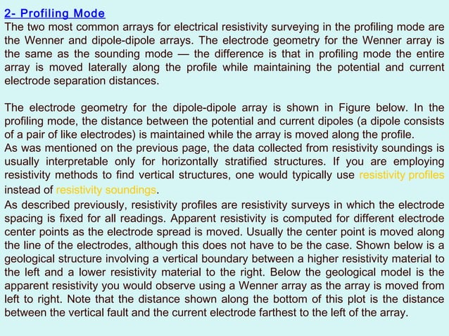 Lecture 13-electrical method -field procedure | PPT | Geology | Science