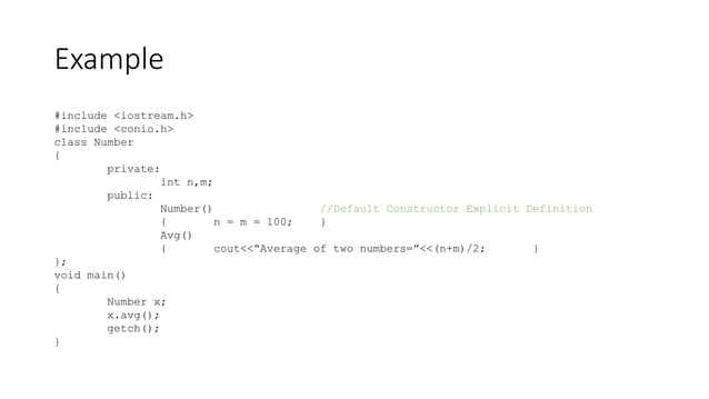 [OOP - Lec 13,14,15] Constructors / Destructor and its Types | PPTX
