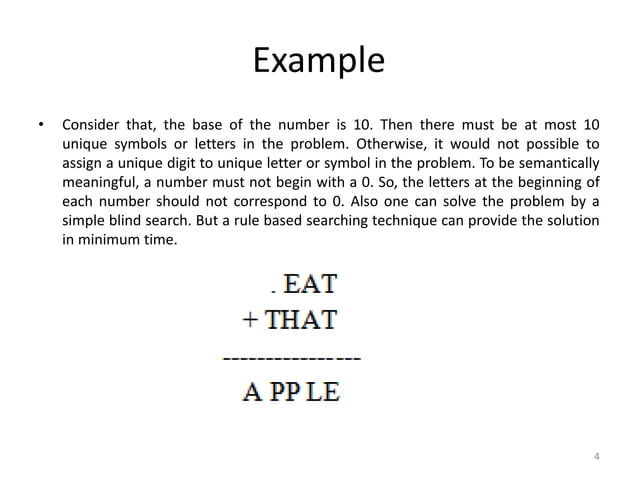 Lecture 13 Criptarithmetic problem | PPTX