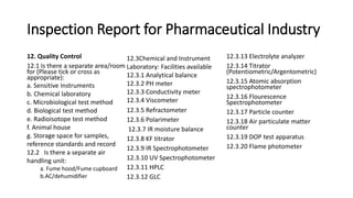 Lecture-13_Inspection Report for Pharmaceutical Industry.pptx