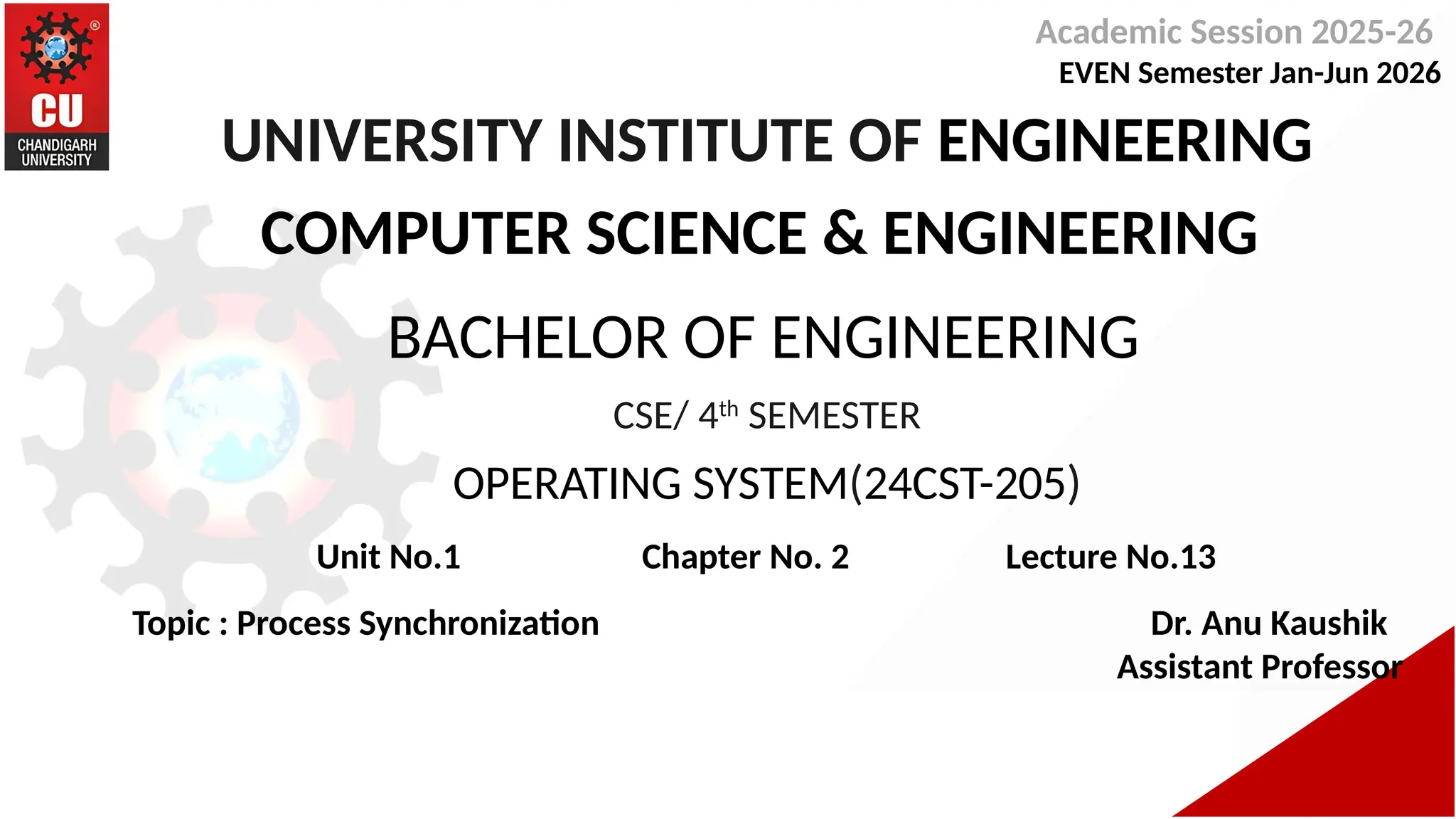 Lecture-13 Process Synchronization-I (1).pptx