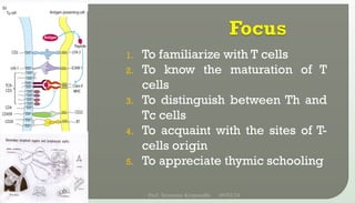 Lecture-13 T-Cell Development and Activation.ppt