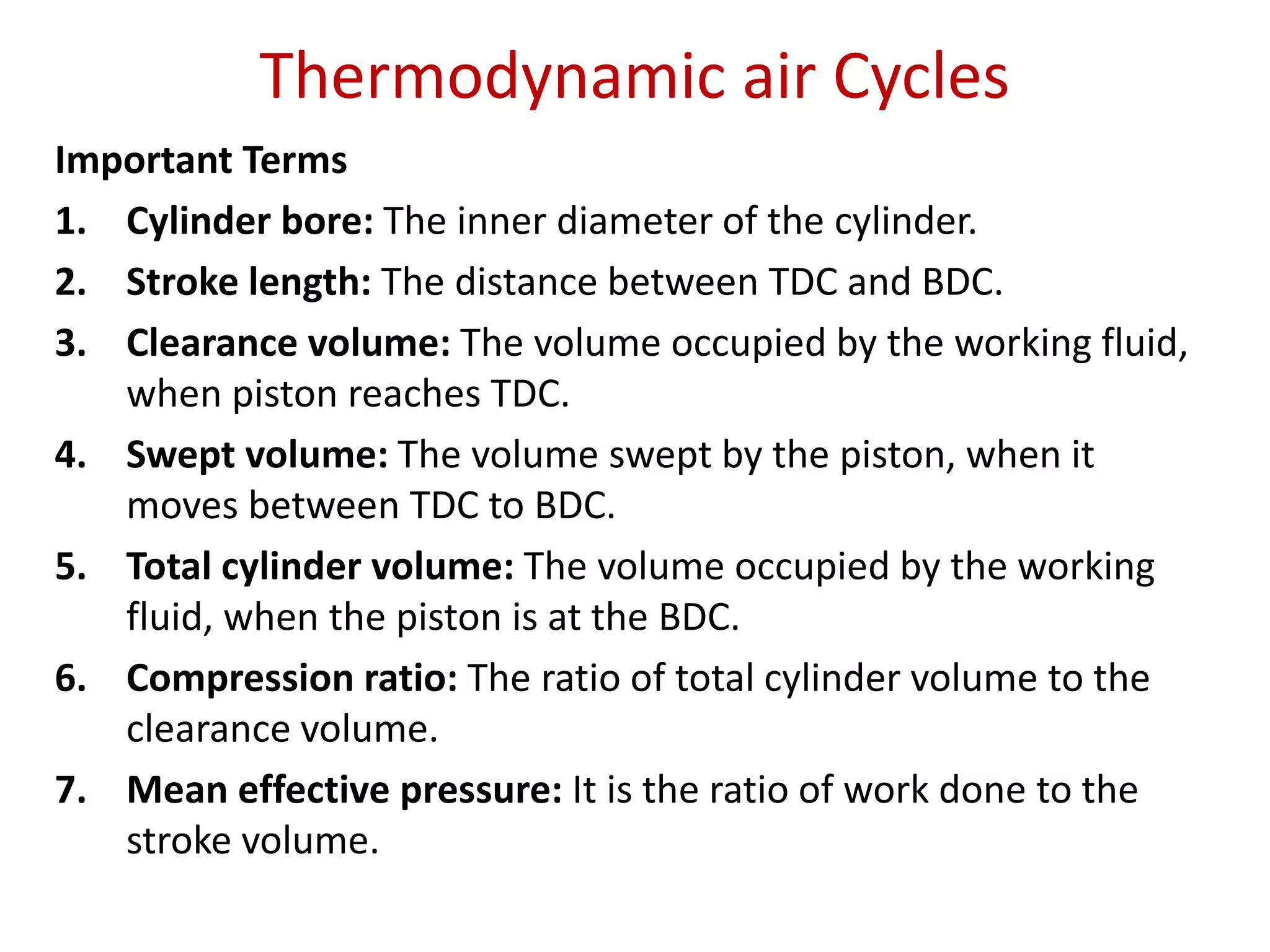 Thermodynamic cycles | PPTX