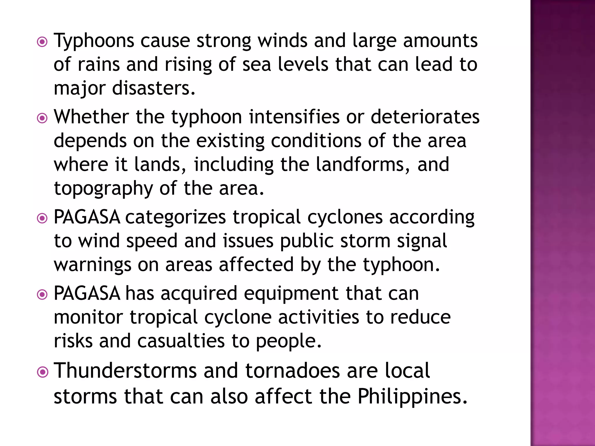 Philippine Typhoons | PPTX