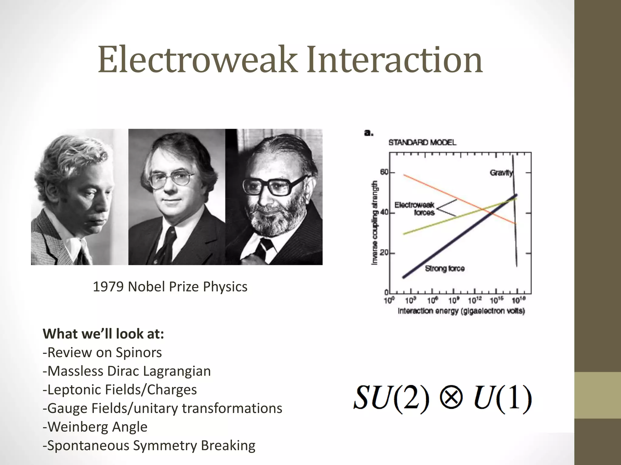 Electroweak Theory | PPTX