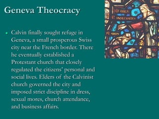 Lecture 14; John Calvin | PPT