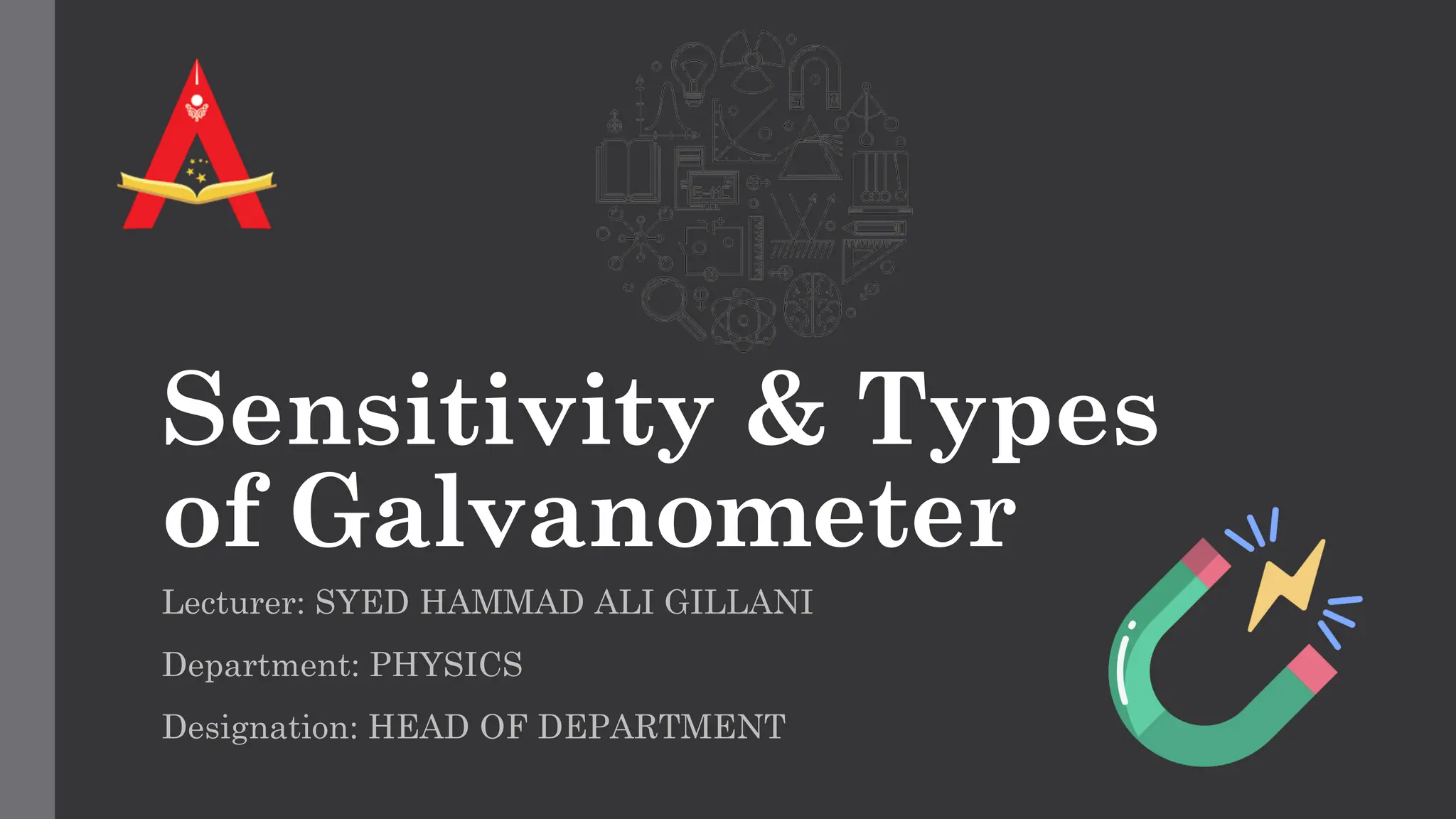 Sensitivity and Types of Galvanometer Presentation.pdf