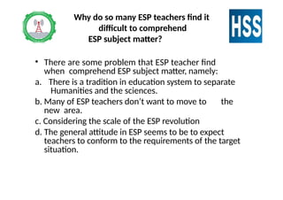LECTURE-14cv THE ROLE OF ESP TEACHER.pptx