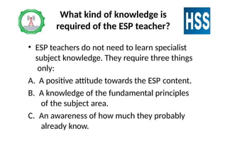 LECTURE-14cv THE ROLE OF ESP TEACHER.pptx
