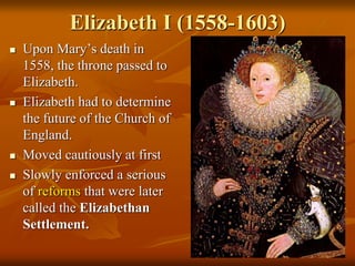 Lecture-15; The Reformation in England | PPT