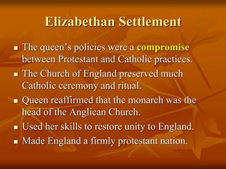 Lecture-15; The Reformation in England | PPT
